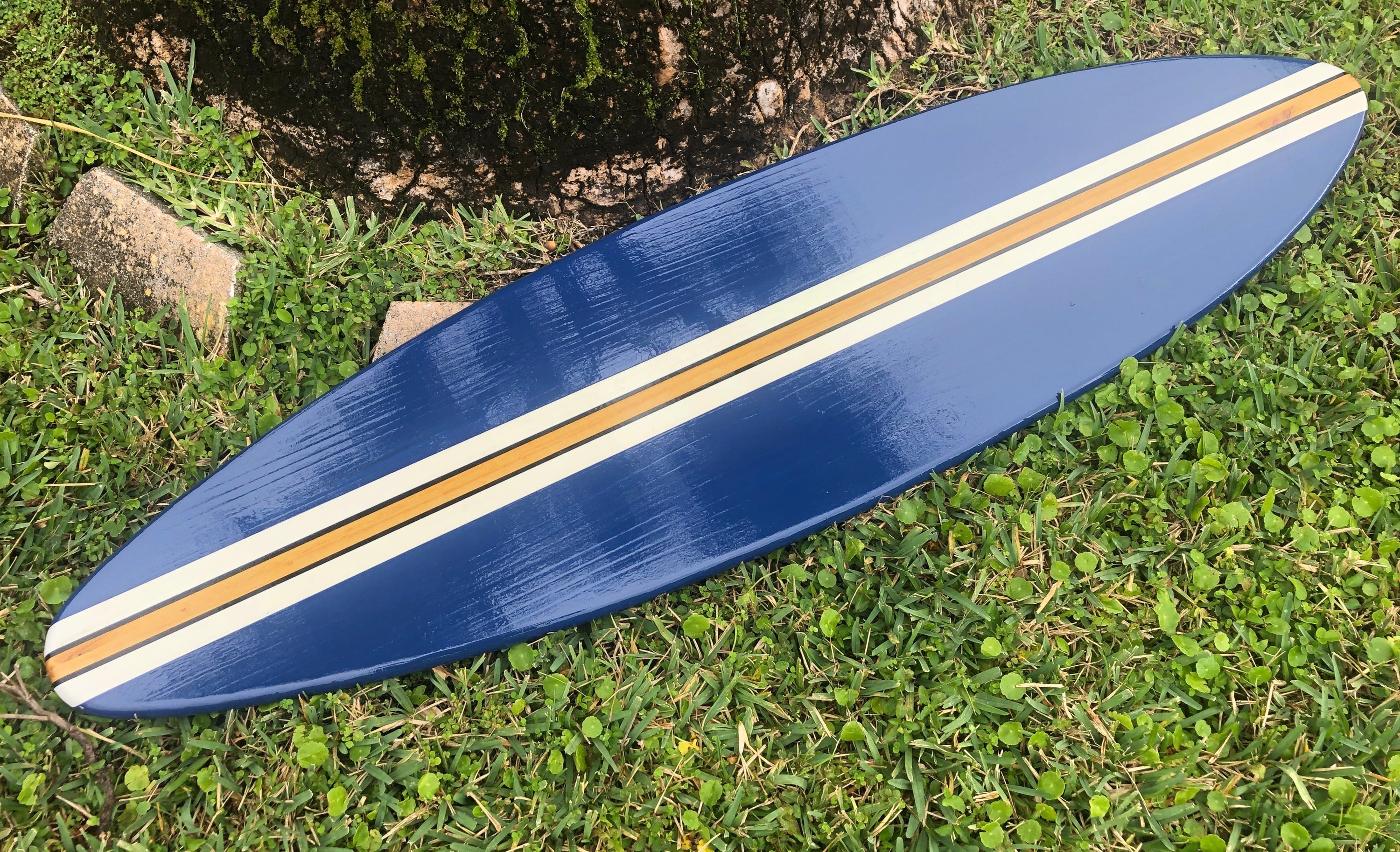Decosurf- Handmade Surfboard Decoration Artwork- Wood Surfboard Decor
