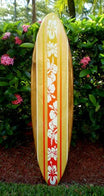 Fire Sunset Wood Surfboard Wall Art Home Decor- Customizable 2-6 foot ...
